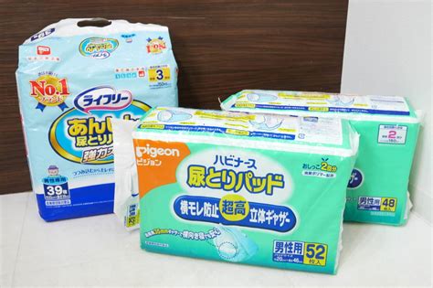 【未使用】 R309 B27 新品未開封 介護用品 ハビナース ユニ・チャーム 男性用 尿とりパッド 3袋 139枚まとめて 20×46㎝ 20×38㎝ おむつ併用タイプの落札情報詳細