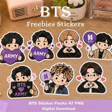 Bts Freebies Etsy