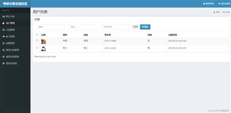 计算机毕业设计课程设计系列基于springboot小程序考研分享交流社区 Csdn博客
