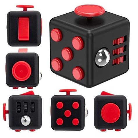 Sensory Cube Fidget 6 Way Fun Fidgets Fun Fidgets Sensory Toys And Fidgets