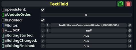 Componenttextfield Resonite Wiki