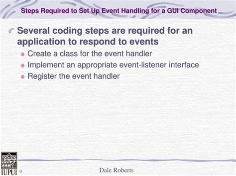 GUI Programming using Java - Event Handling - ppt download