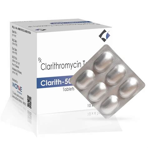 Clarithromycin 500 Mg At ₹ 238700box Claribid Tablet In Panchkula