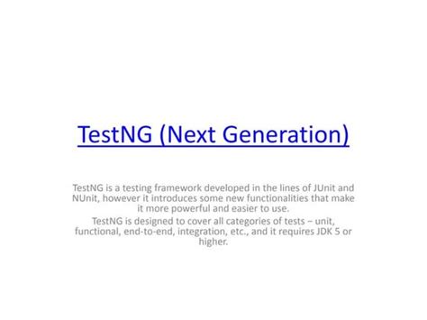 appium testng framework and multi device automation execution ppt