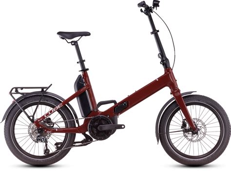 Fold Hybrid Compact And Folding Trekking E Bikes Cube Bikes