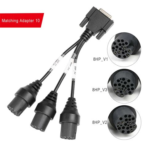 Launch X431 Ecu Programmer Gearbox Connectors Package For Launch Ecu