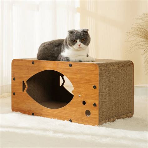 【楽天市場】爪研ぎ 段ボール 猫 ペットベッド 爪とぎ 猫 爪とぎbox ハウス つめとぎ ガリガリ 猫の爪とぎ 爪みがき ストレス解消