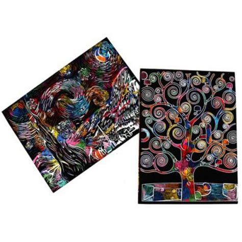 Artsam 미술샘 명화 스크래치 페이퍼 유아 미술놀이 핫트랙스