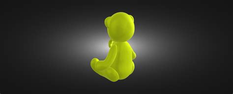 Free Stl File Teddy Bear・3d Print Model To Download・cults