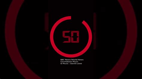 60 Seconds Countdown Timer With Bbc News Music Shorts Timer