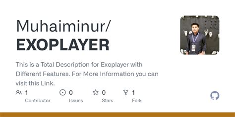 GitHub Muhaiminur EXOPLAYER This Is A Total Description For Exoplayer With Different Features