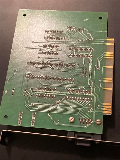 Unkown Microsoft Isa Card Found In In Ibm 5160 Rvintagecomputing