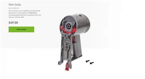 Dyson V8 Part Replacement Needed Where To Purchase Dyson Community