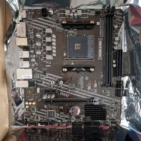 Msi A M A Pro Ms C Motherboard Socket Am A Ddr M Micro Atx Picclick Uk