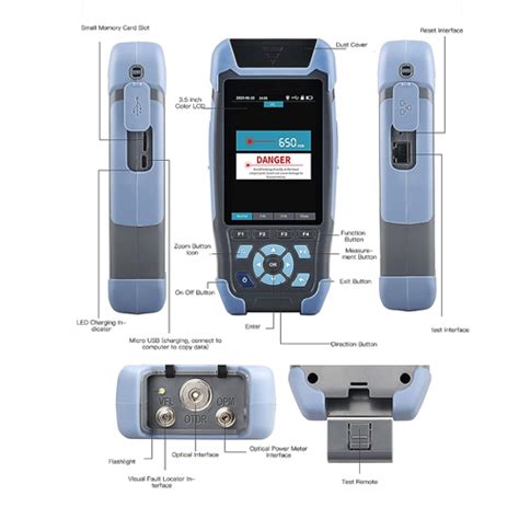 Gaotek Optical Fiber Tester Otdr Ftth Testers Gao Tek