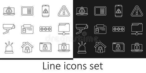 Set Line Laptop And Lock FTP Folder Mobile With Exclamation Mark