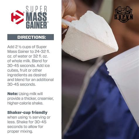 Super Mass Gainer 12lbs Dymatize Tăng Cân Nhanh Supvn