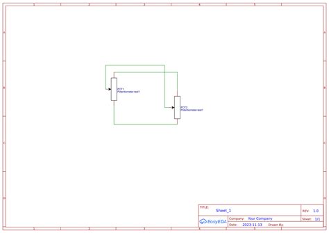 Test Potentiometer Oshwlab