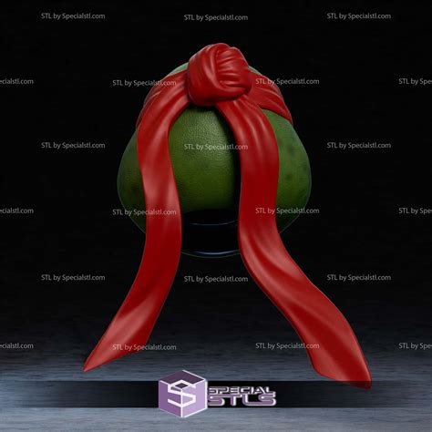 Cosplay Stl Files Tmnt Raphael Helmet Specialstl