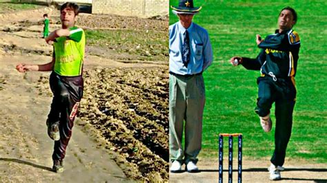 Shoaib Akhtar Bowling Action Video