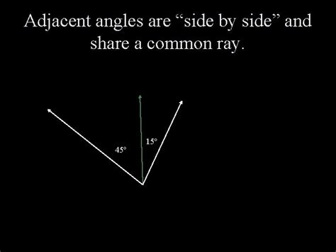 Adjacent Linear Pairs Vertical Supplementary And Complementary Angles