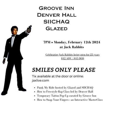 Groove Inn JME Live Music Calendar