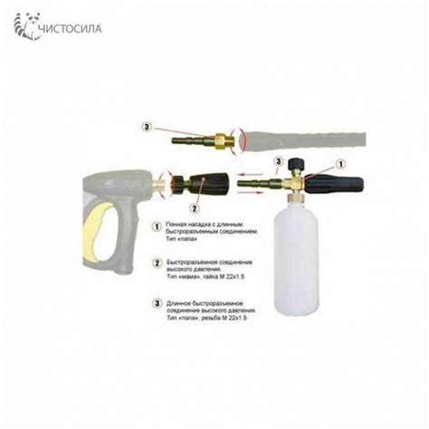 Karcher Пенокомплект быстросъем