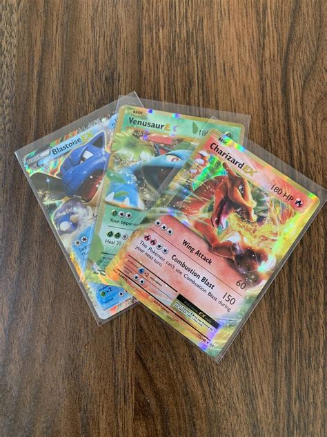 Mavin Charizard Ex Venusaur Ex Blastoise Ex 2016 Xy Evolutions