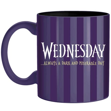 Wednesday Dark And Miserable Day Coffee Mug Retrofestive Ca