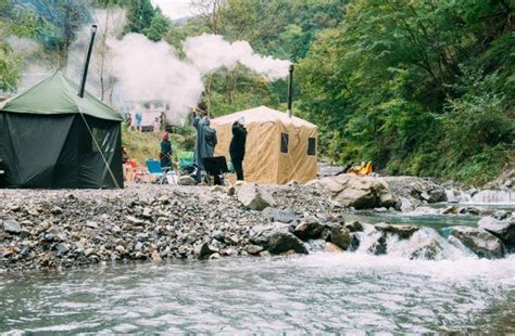 Saunacamp テントサウナで楽しむキャンプスタイル サウナ キャンプ テント