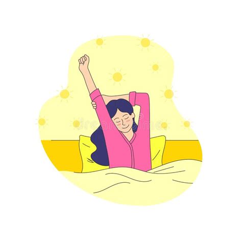 Girl Waking Up Cartoon Stock Illustrations 287 Girl Waking Up Cartoon