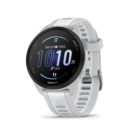 Forerunner 165 Gps Marathon Smartwatch For Runner Mist Grey