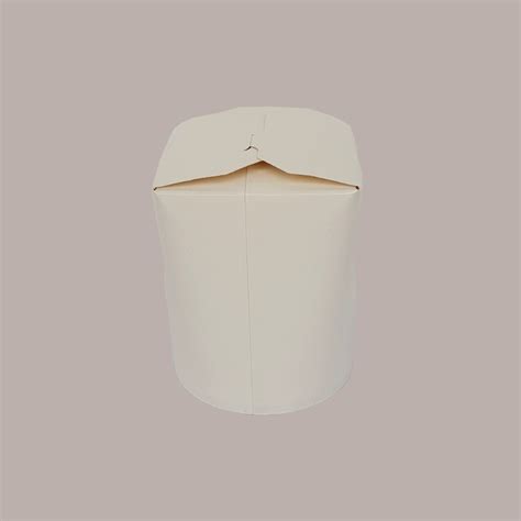 50 Pz Take Away Food Cup Box Carta Politenta Bianca 1000cc