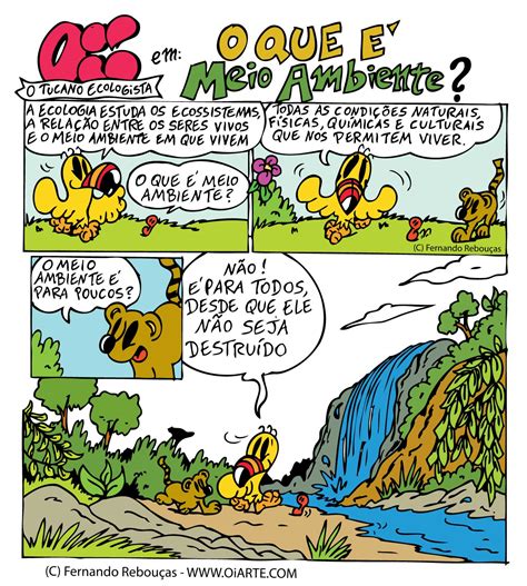 História Em Quadrinhos Sobre Desmatamento