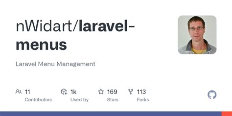 Laravel Menusmenubladephp At Master · Nwidartlaravel Menus · Github