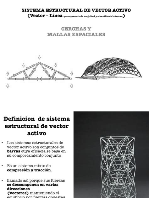 2 Sistemas Estructurales Vector Activo 2022 Pdf Braguero Vector Euclidiano