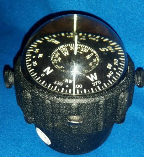 Buy Vintage Ycm Nautical Boatship Compass Metal Housing Self Leveling