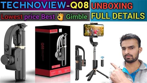 Technoview Q08 Mini Gimbal Best Gimbal For Smartphone Under 2000
