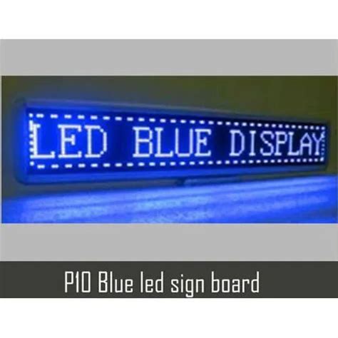 Blue Programmable Led Display Board Wall Mounted At ₹ 2200 Square Feet In Coimbatore