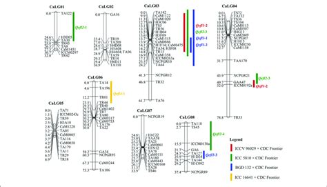 Consensus Genetic Map Comprising 109 Marker Loci Based On Four Download Scientific Diagram