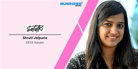 Shruti Jaipuria A Visionary With Purposeful Fashion And Conscious Clothing