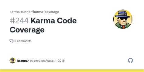 Karma Code Coverage · Issue 244 · Karma Runnerkarma Coverage · Github