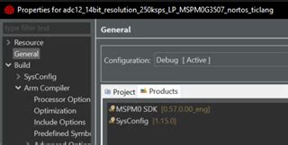 MSPM G SPI Configuration In Sysconfig Arm Based Microcontrollers Forum Arm Based