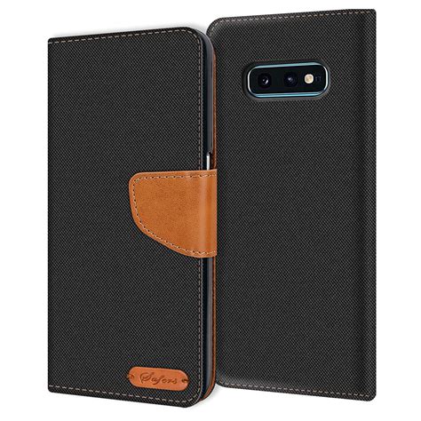 Handy Tasche Samsung Galaxy S10e hülle Book Case Klapphülle Flip Cover ...