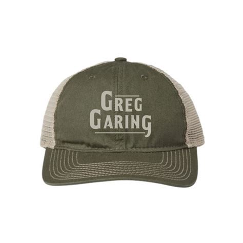 Greg Garing Logo Cap Greg Garing