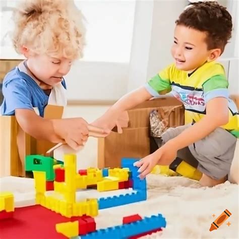 Block Building Adventure Game On Craiyon