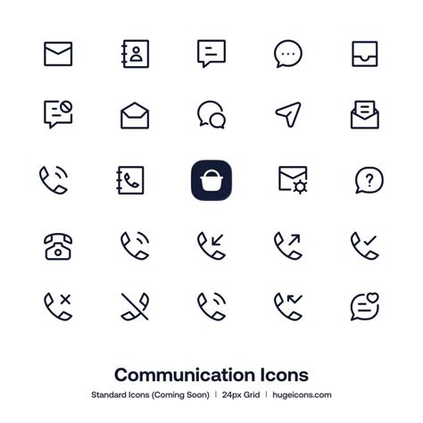 Hugeicons Pro On Linkedin Communication Icons