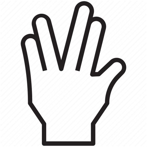 Hand Icon Design Two Fingers Hands Hands And Gesture Tap