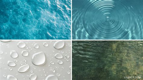 【フリー素材】水のテクスチャ素材