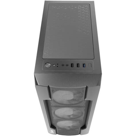 Корпус Powercase Mistral X4 Mesh черный Cmixb F4 — купить по низкой цене в интернет магазине